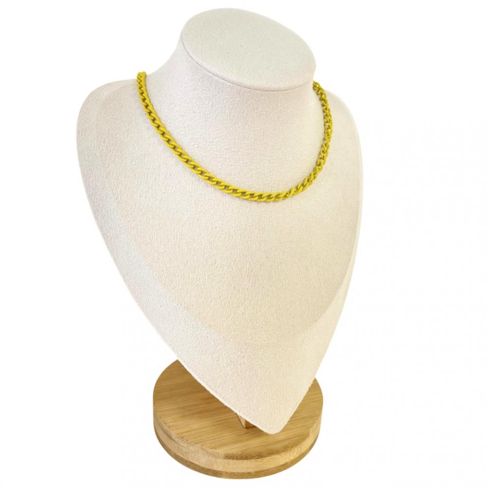 Colar corrente verniz italiano sem pingente coloridas - BBeauty Brazil